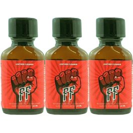 FF Leather Cleaner Poppers - 24ml - 3 Pack - POPPERSUPERSHOP